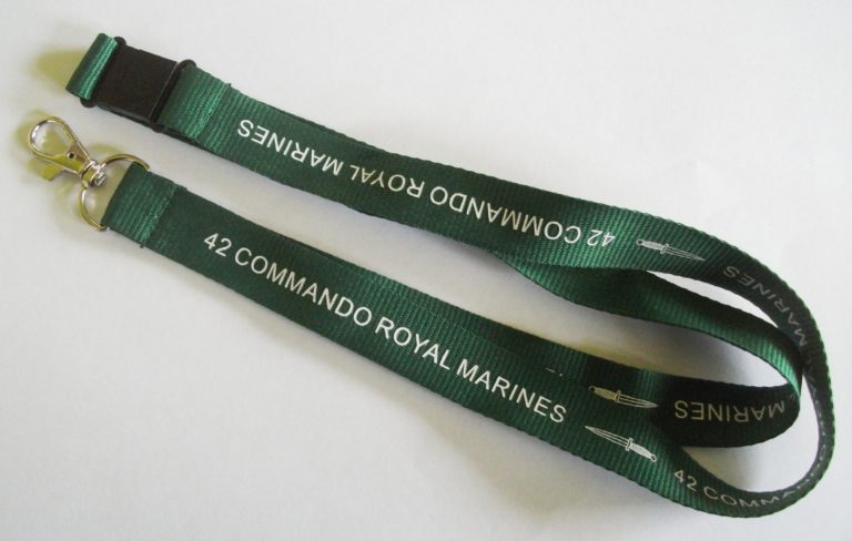42 COMMANDO ROYAL MARINES NECK LANYARD GREAT PRODUCT - Fisher Patton